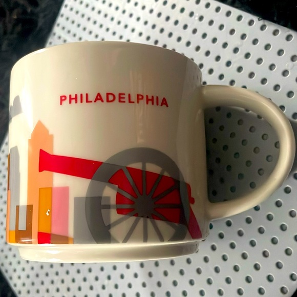 Starbucks | Kitchen | 25 You Are Here Collection Philadelphia Mug ...